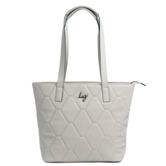 lug | Bags | Lug Paddock Satin Luxe Vl Tote Pebble Nwt | Poshmark